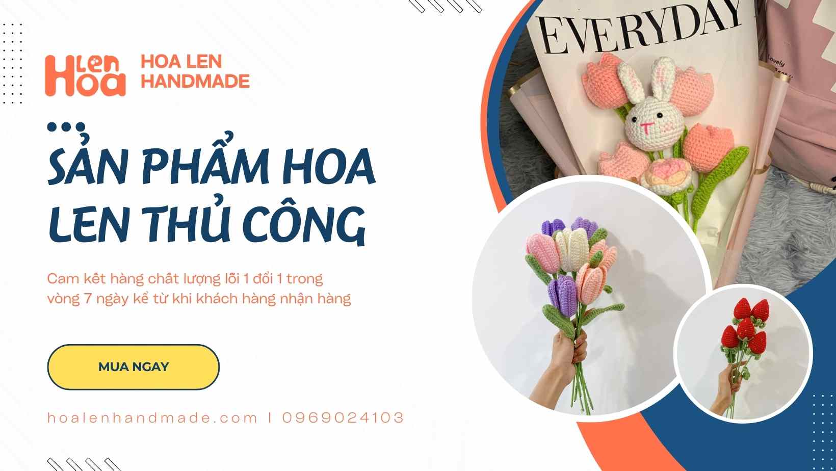 Giới thiệu về Hoa Len Handmade và các sản phẩm từ len