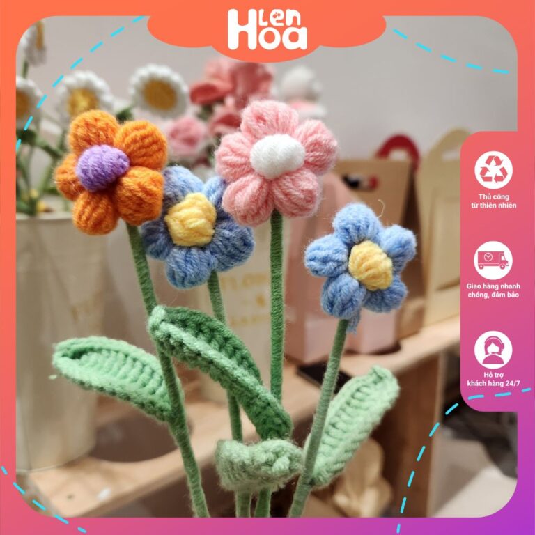 Hoa Len Lẻ - Hoa Len Handmade