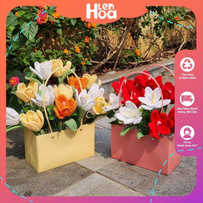 Hoa Len Lẻ - Hoa Len Handmade