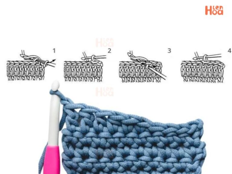 Cách móc len đơn giản tự làm được ngay với 5 bước kèm ảnh